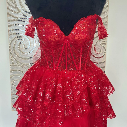 Heart Shaped Collar, Cross Shoulder Sleeves, Perspective Lace Decal ...