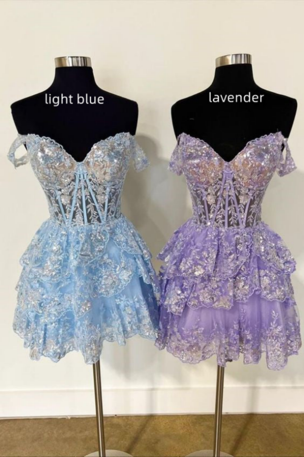 Heart Shaped Collar, Cross Shoulder Sleeves, Perspective Lace Decal ...